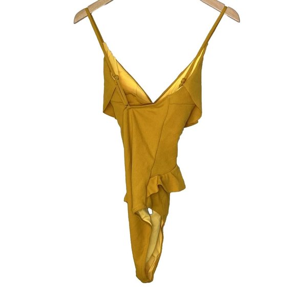 Cupshe | Swim | Nwt Cupshe Womens One Piece Swimsuit Mustard Yellow ...